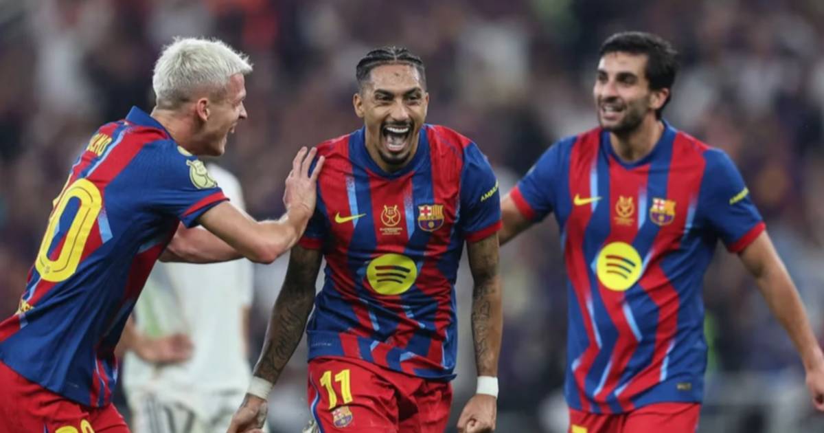 Barcelona venció a Real Madrid y es supercampeón