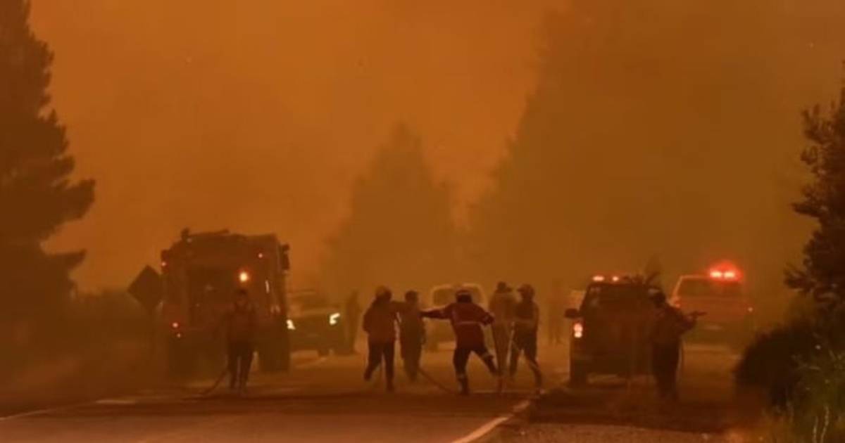 El Gobierno confirmó que 22 de los 32 incendios en Chubut se encuentran ...