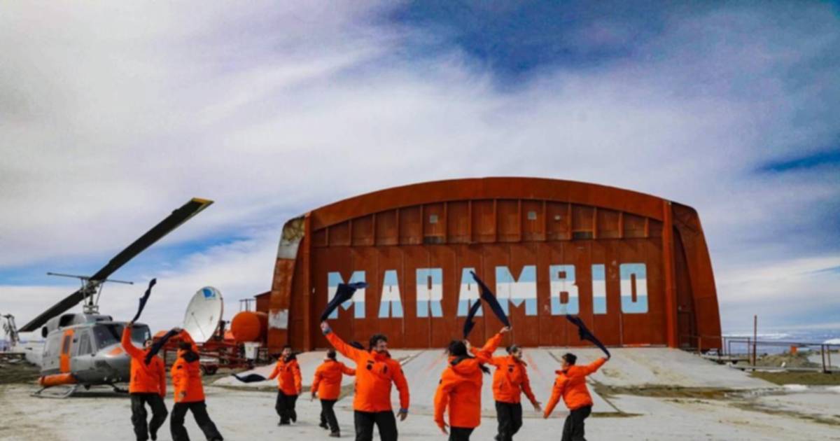 Presentaron "Cultura es soberanía" en la Base Marambio