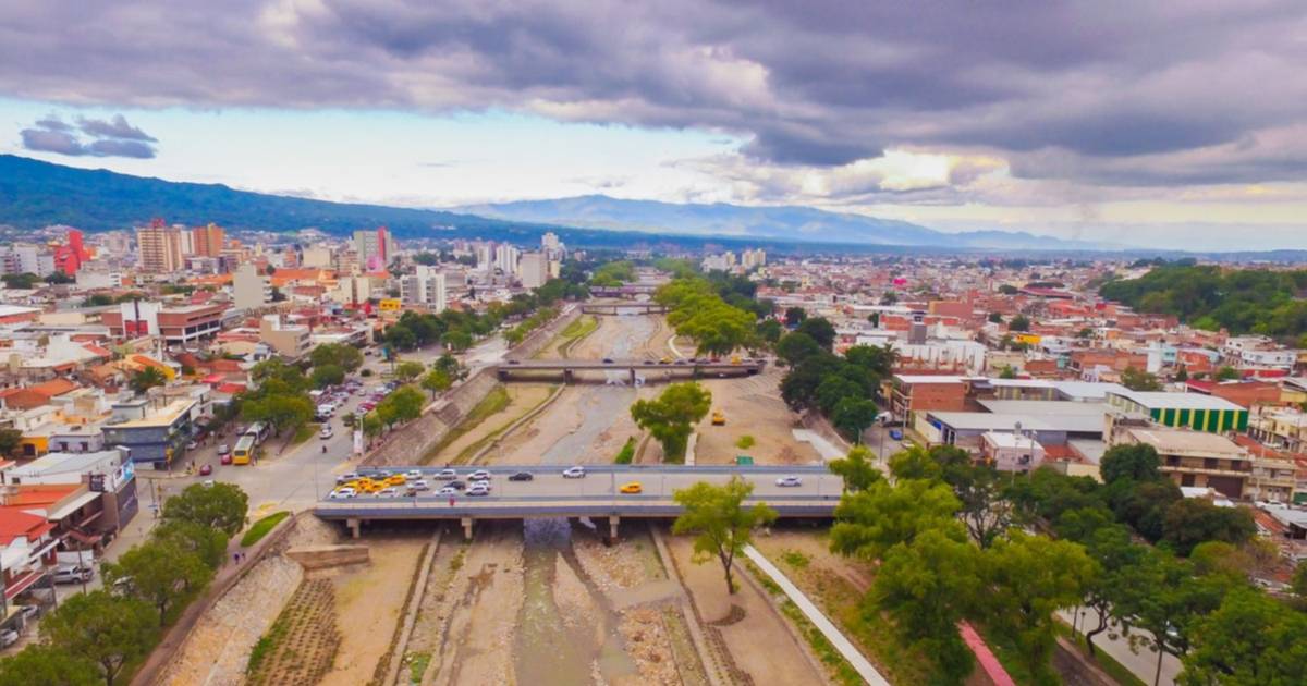 Cielo algo nublado en la capital jujeña