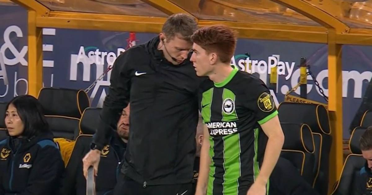 Valentín Barco hizo su debut en el Brighton