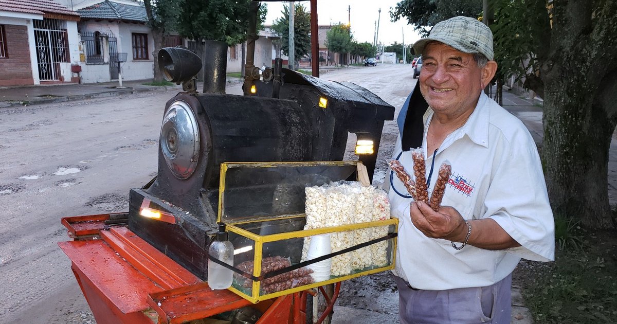 El manisero, artífice de una labor bien argentina