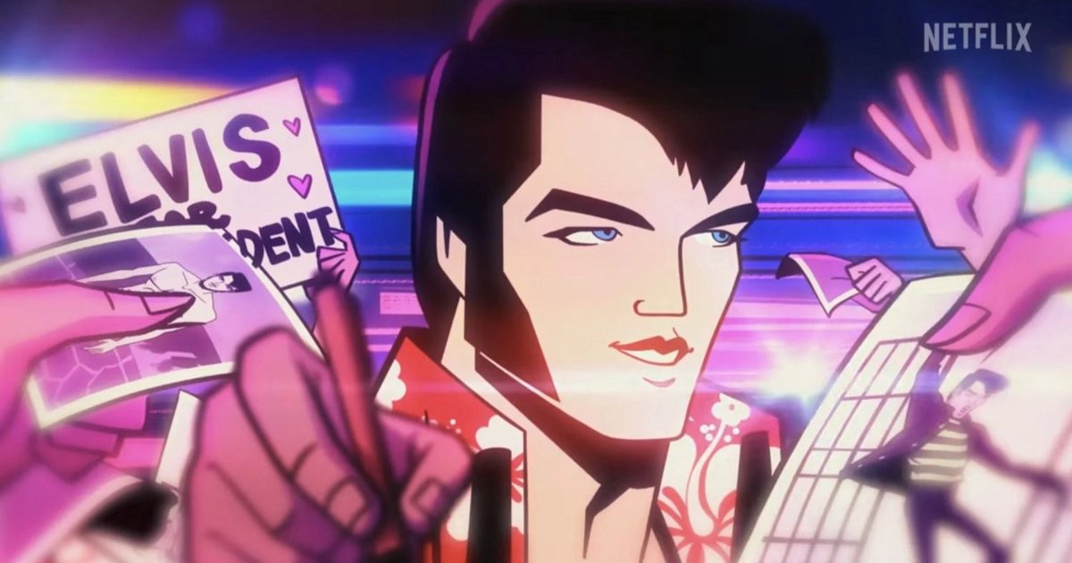 Llega a Netflix la primera serie animada sobre Elvis Presley