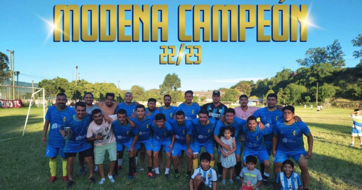 Módena FC campeón standard de la Fundación Universal de Fútbol