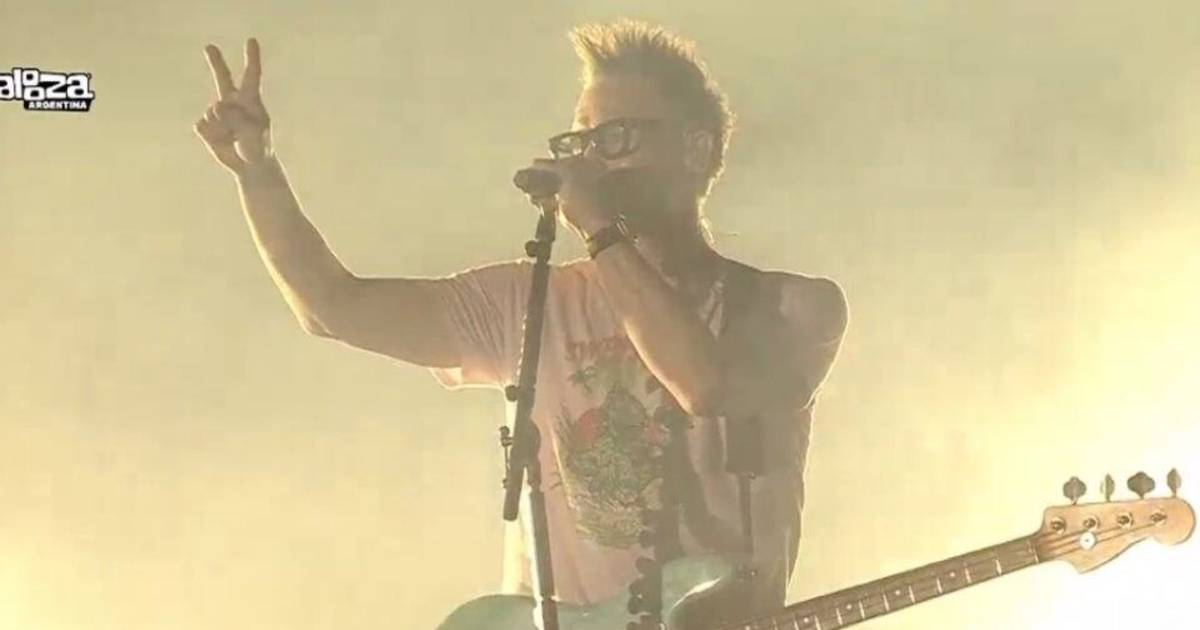 "Segundo, Francia": el guiño de Blink 182 a la Argentina en el ...