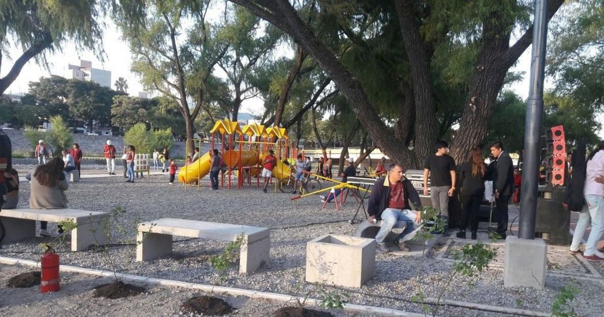VIDEO: Presentaron iluminación y equipamiento de un tramo del Parque ...