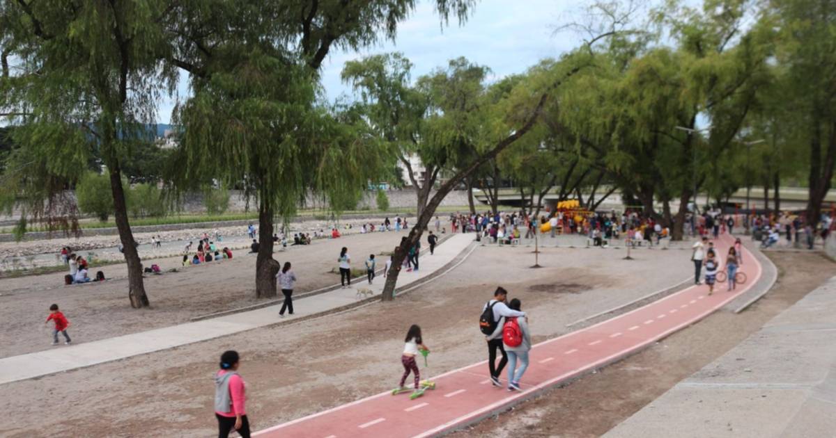 Visitas al parque lineal