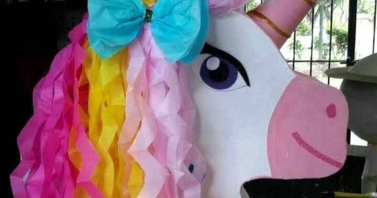 Con estas piñatas de fiesta, hay revival de colorido y diversión