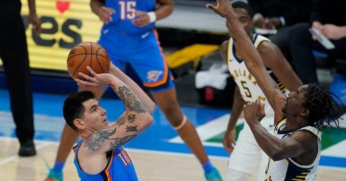 Con Deck en cancha, los Thunders recibieron una histórica paliza de Pacers