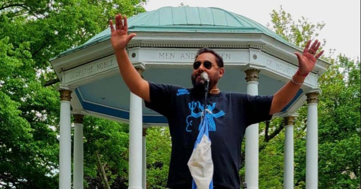 Memo Vilte cantó en el Latin Festival de Nueva York