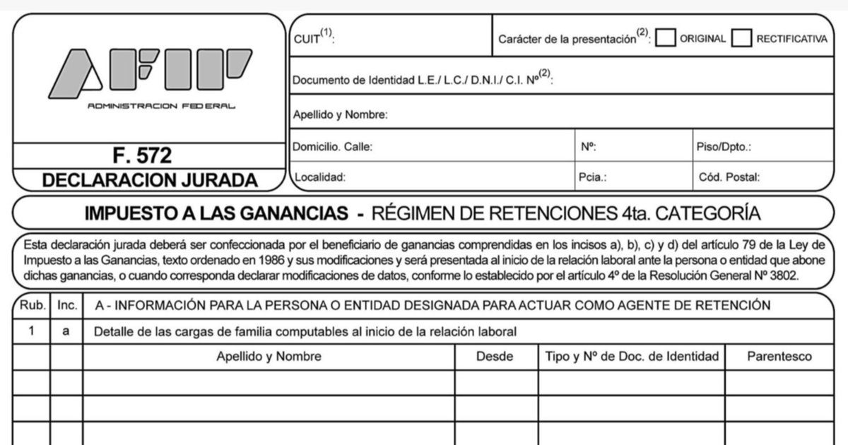 Hasta Cuándo Hay Que Presentar La Declaración Jurada De Ganancias Y