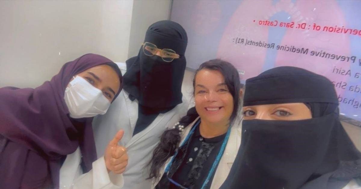 Con su calidez humana, innova en la medicina de Arabia Saudita