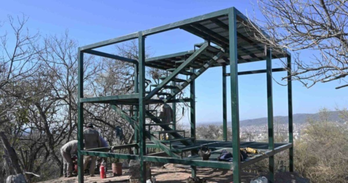 Avanza la obra del nuevo mirador en el Parque Botánico Avanza la obra del nuevo mirador en el Parque Botánico