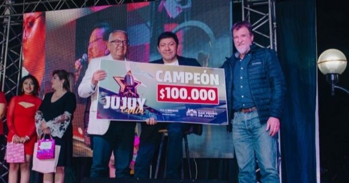 Nelson Ramos, se consagró campeón de "Jujuy Canta"