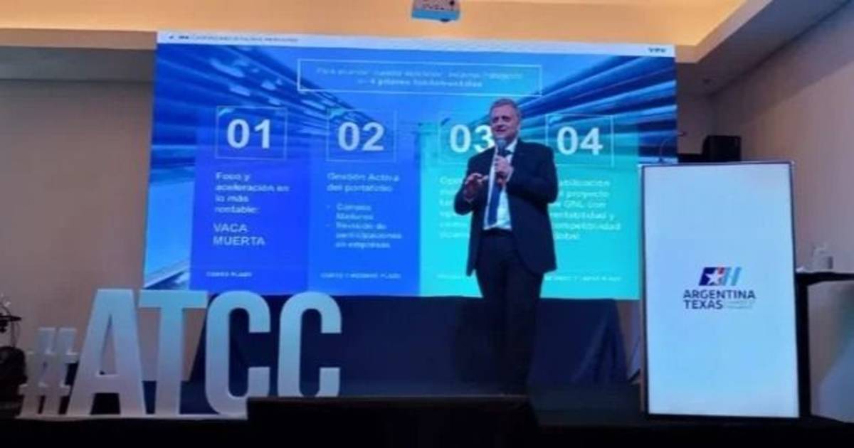 El CEO de YPF prometió "el gasoducto más grande de Argentina" para el ...