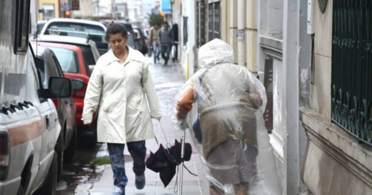 Chaparrones y lloviznas en la húmeda primavera