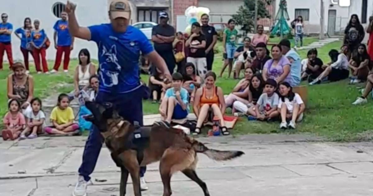 Magnífica exhibición de canes junto a los emprendedores
